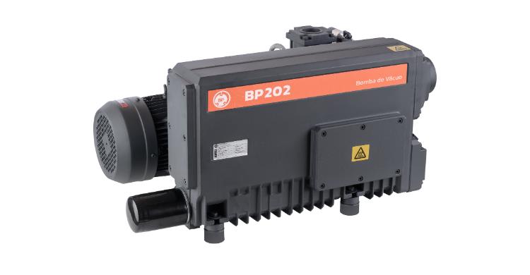 Bomba de vácuo industrial palheta lubrificada - BP 202